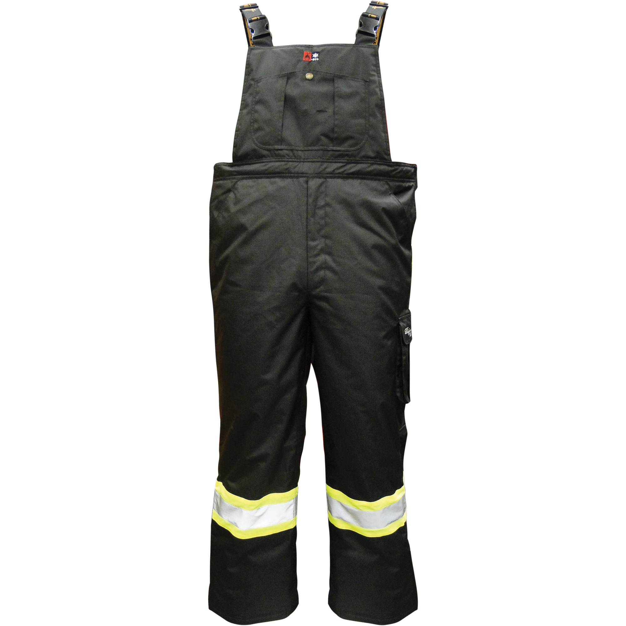 Viking Professional Journeyman Insulated Overalls, Large, Black | Air ...
